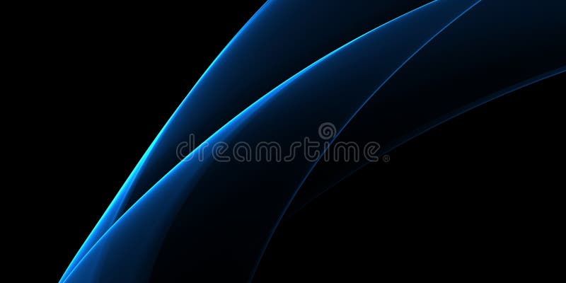 Modern Light Blue Wave Background Stock Illustration - Illustration of ...