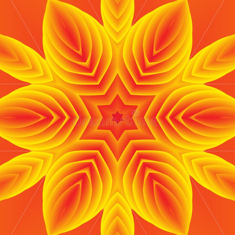 Beautiful and Modern Symmetrical Abstract Shapes with Realistic 3 ...