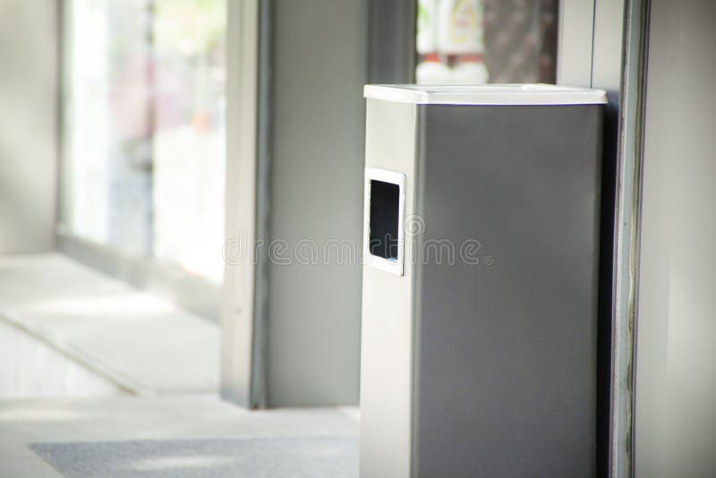 Modern Trash Bins for Waste Segregation. Separate Waste Collection ...