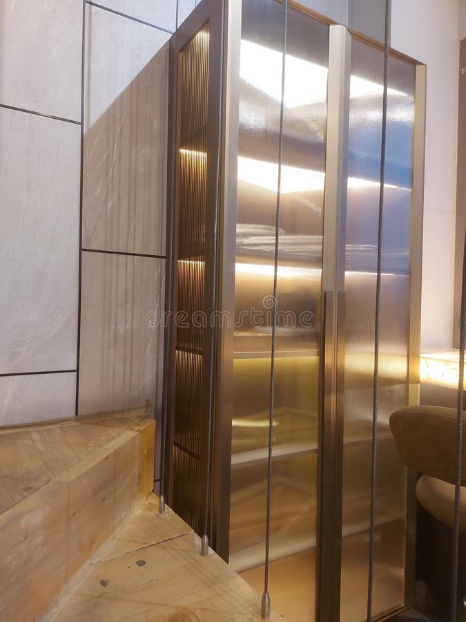 Beautiful Modular Kitchen Almira Stock Photo - Image of beautiful ...