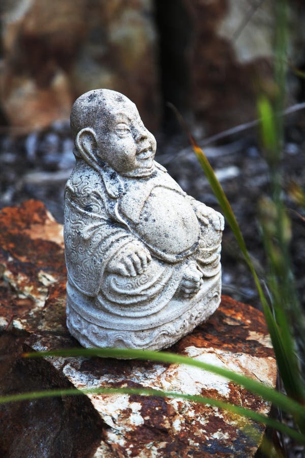 Beautiful monk statue stock photo. Image of cheerful - 103213848