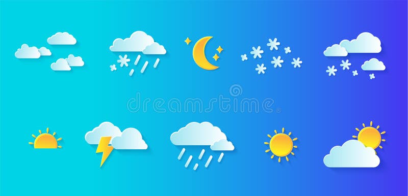 A Beautiful Moon. Wind and Clouds. the Sun and Moonlight. Snow and Rain ...