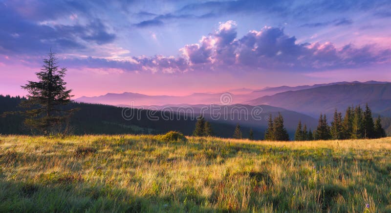 Beautiful Morning Landscape Royalty Free Stock Photo - Image: 16272345