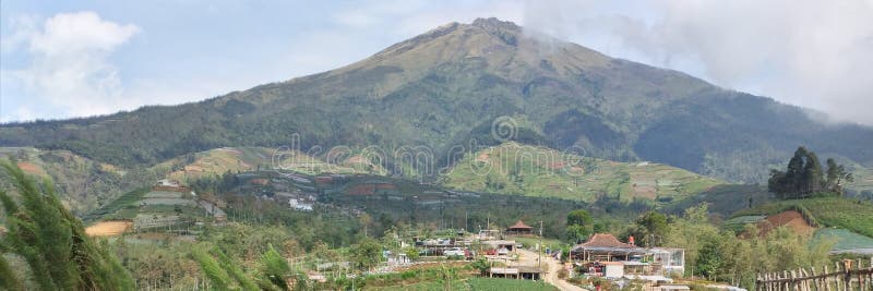 Beautiful Morning in Silancur High Land Central Java Stock Image ...