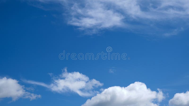 Beautiful Morning Sky with Clouds. Panoramic Format Stock Photo - Image ...