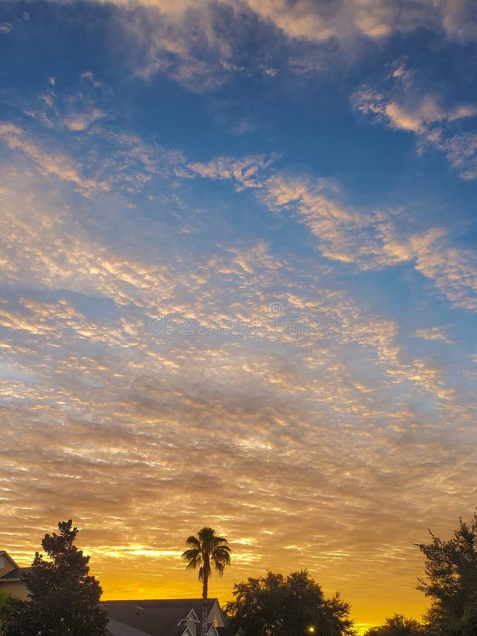 Beautiful Morning Sky, Waking Up To this Sight Stock Photo - Image of ...