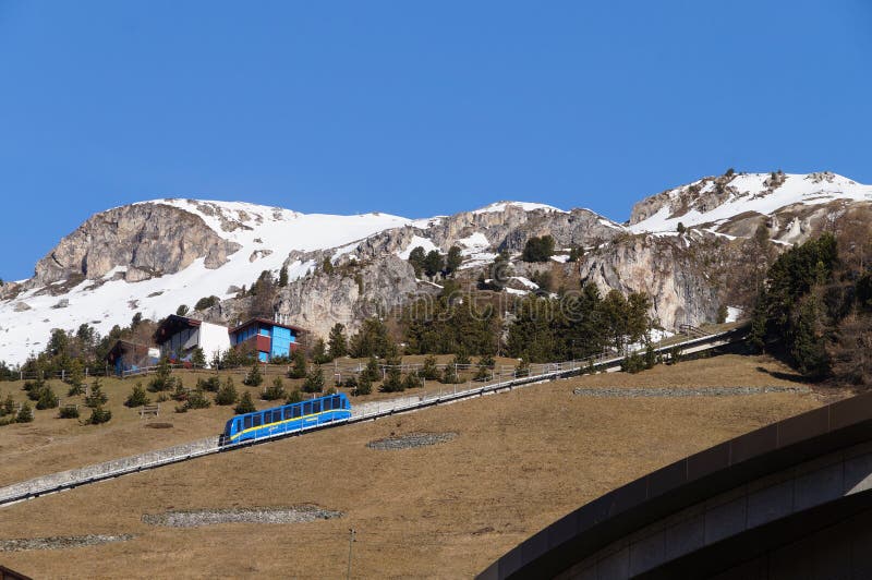 Beautiful Morning in Spring,St. Moritz Editorial Photo - Image of ...
