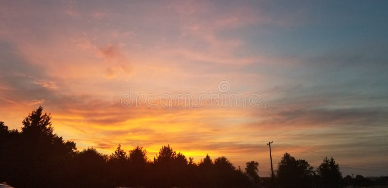 Sunrise stock photo. Image of beautiful, early, morning - 121684898