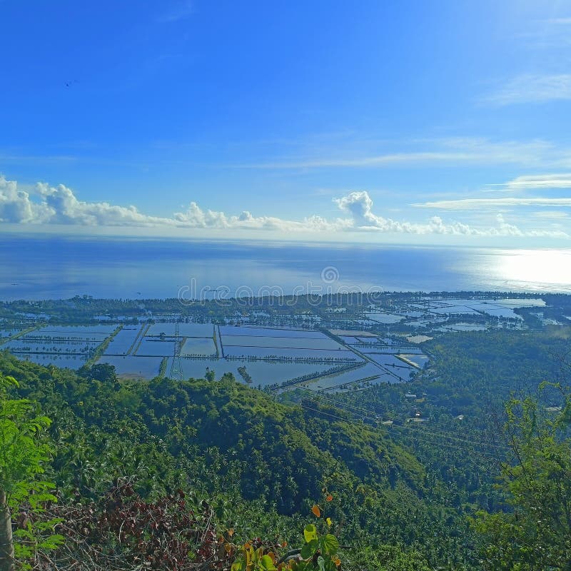 Beautiful Morning View of Malita Davao Occidental Stock Image - Image ...