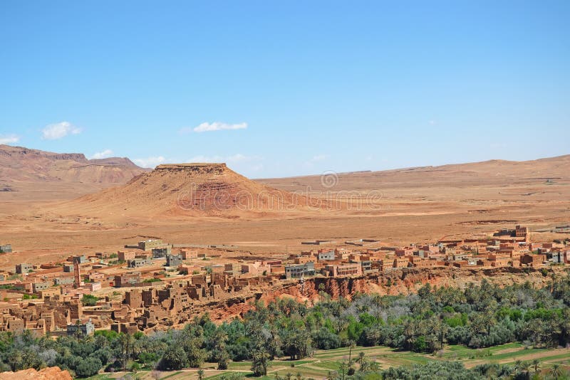Desert stock image. Image of green, morocco, saharan - 30216039