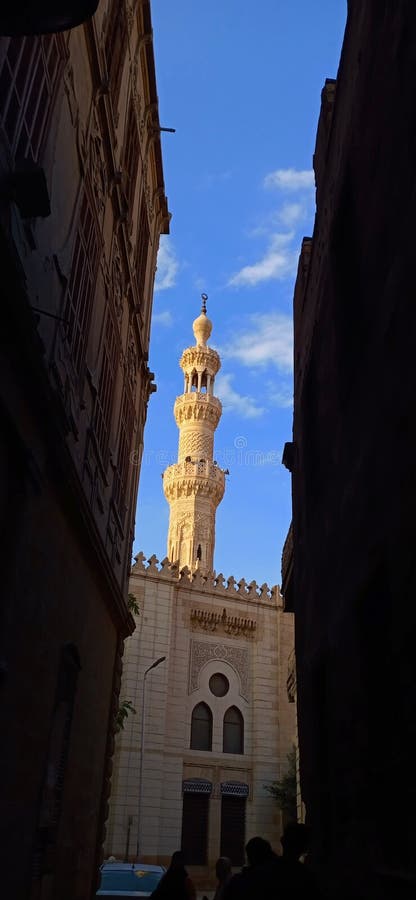 Beautiful Mosque Imam Syafi& X27;i in Egypt Stock Image - Image of ...