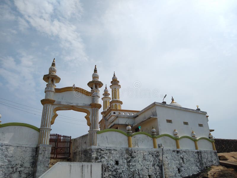 Beautiful Mosque Religious Building, Thiruvananthapuram Kerala Stock ...