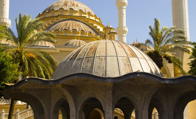 Beautiful Mosque in Side Sultan Turkey Architecture Historic Muslim ...