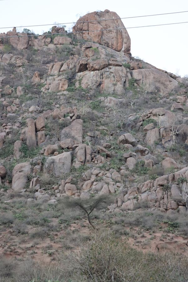 Beautiful Mountain Full of Big Rocks Stock Photo - Image of boulder ...