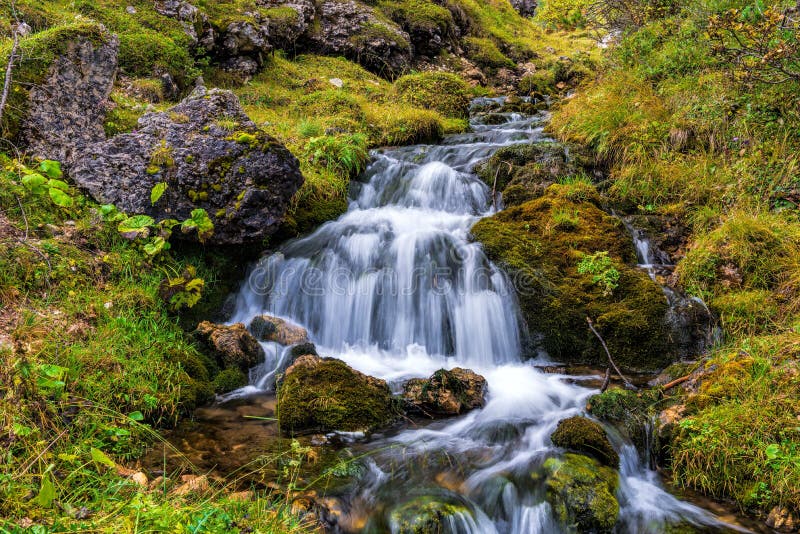 Beautiful stream stock photo. Image of cascade, lake, england - 2480720