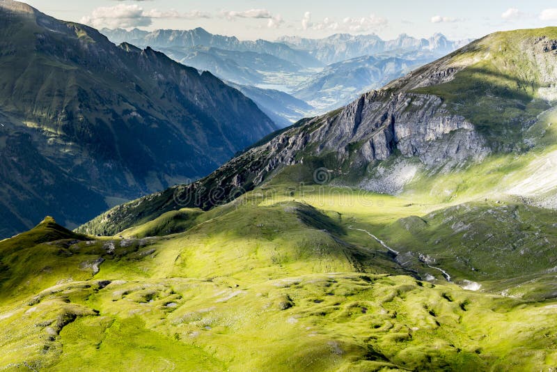 Beautiful mountain valley stock photo. Image of snow - 82582298