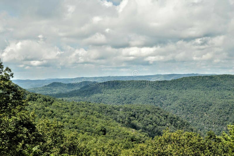 Beautiful Mountain Valley View Stock Photo - Image of multiple ...