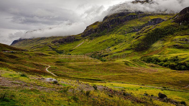 The Beautiful Mountains of Scotland Stock Image - Image of highest ...