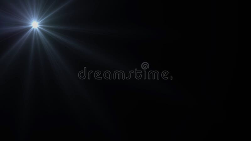 Beautiful Moving Flashlight. Bright Rays on the Background Stock ...