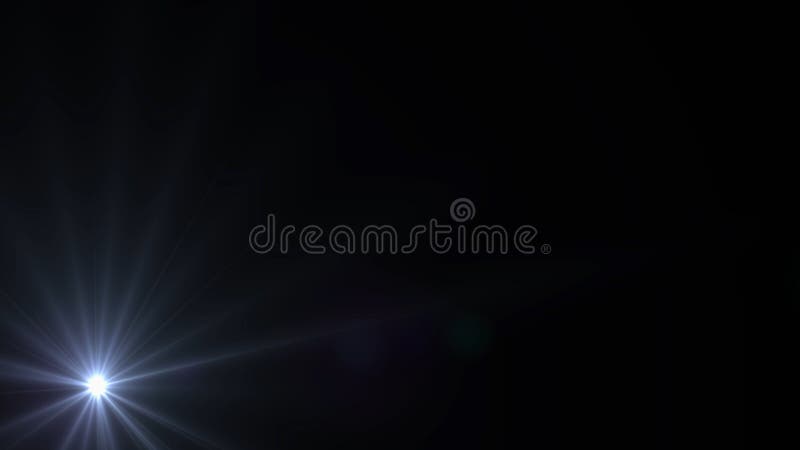 Beautiful Moving Flashlight. Bright Rays on the Background Stock ...