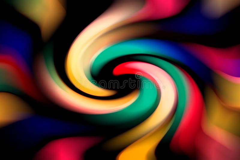 Beautiful Multi-colored Abstraction. LED Soft Focus Background Stock ...