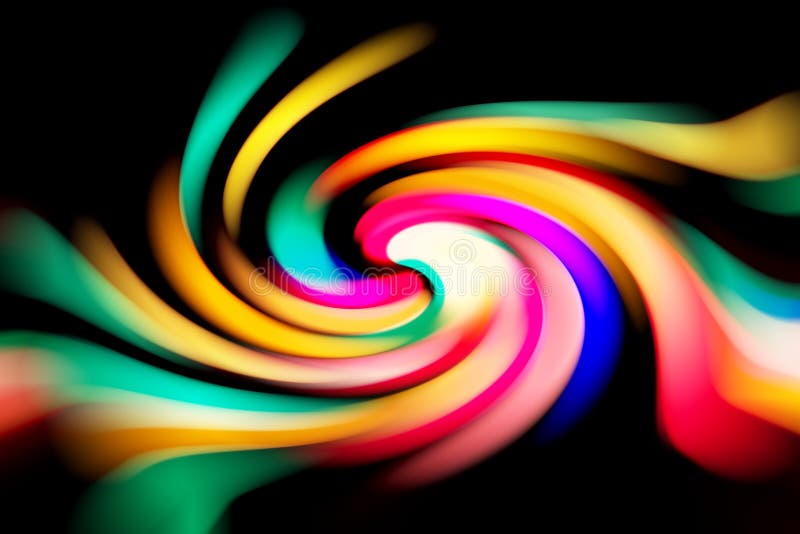 Beautiful Multi-colored Abstraction. LED Soft Focus Background Stock ...
