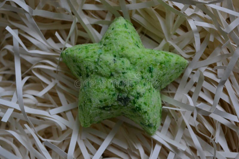 Beautiful Multi-colored Salt Bombs Used for Baths Stock Image - Image ...