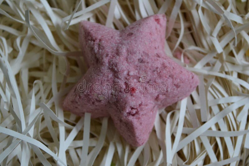 Beautiful Multi-colored Salt Bombs Used for Baths Stock Image - Image ...