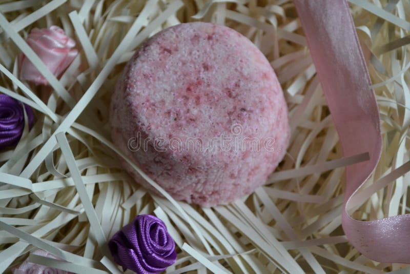 Beautiful Multi-colored Salt Bombs Used for Baths Stock Image - Image ...