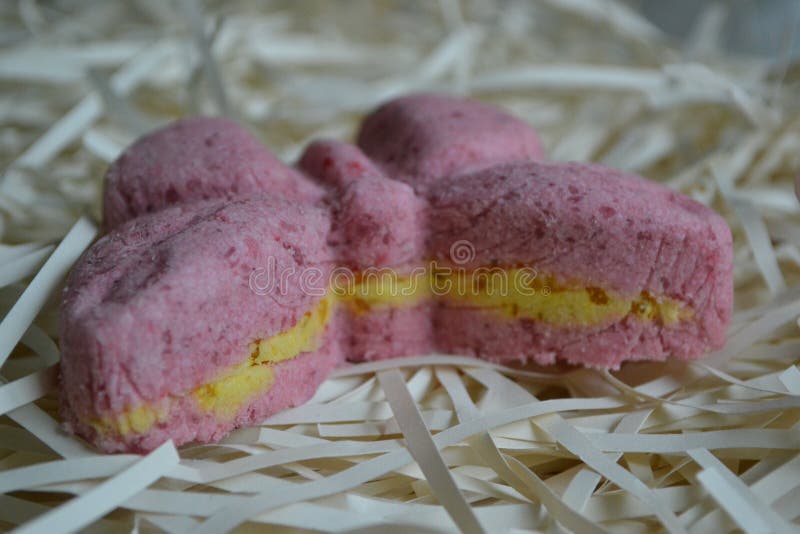 Beautiful Multi-colored Salt Bombs Used for Baths Stock Image - Image ...