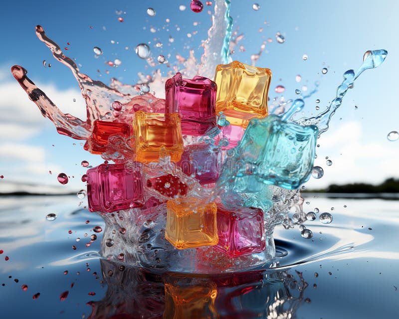 Colored Group Cubes Transparent Background Stock Illustrations – 35 ...