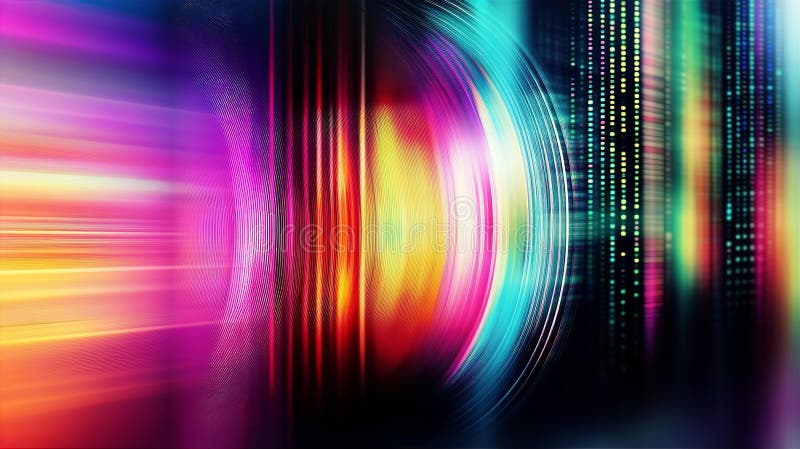 Beautiful Multicolour Abstract Twisted Curve Lines with Blend Effect ...