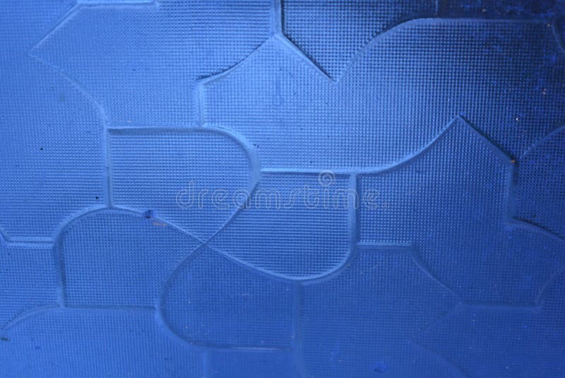 Beautiful, Multifaceted Blue, Blue Transparent Glass with Interesting ...