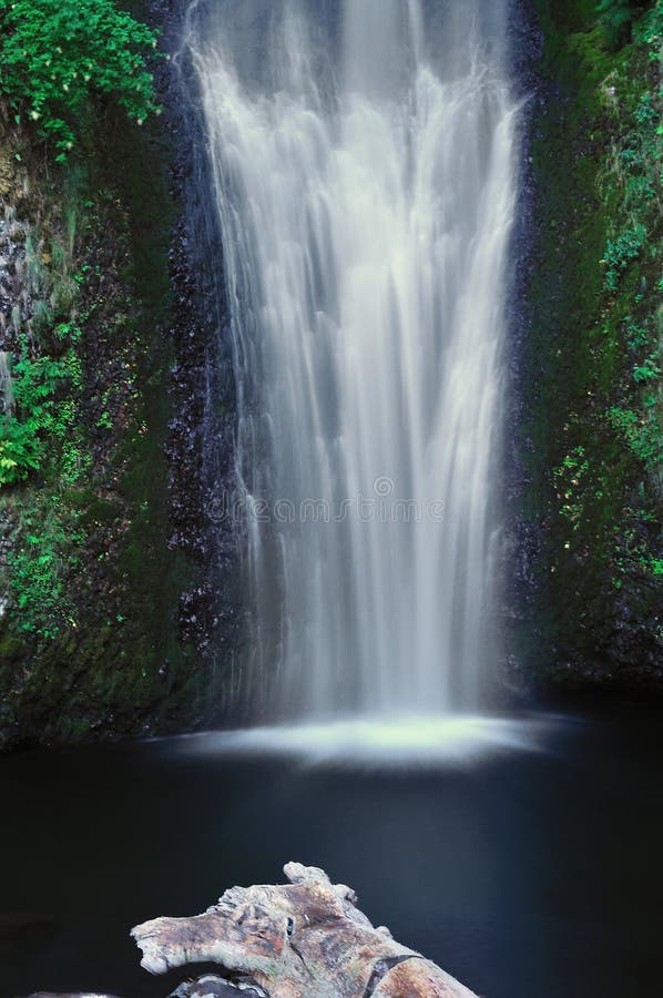 Multnomah falls stock image. Image of trail, season, mist - 23473839