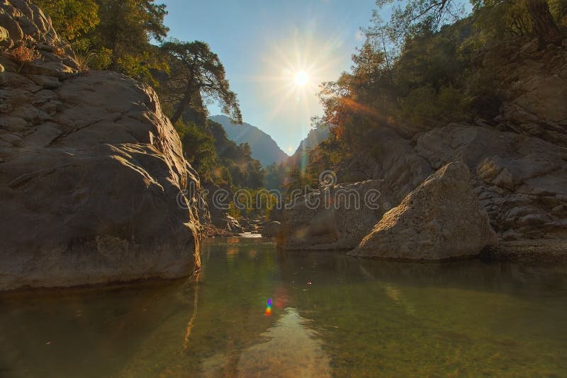 Beautiful Natural Landscape Attractions Antalya Stock Image - Image of ...