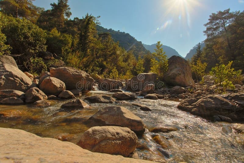 Beautiful Natural Landscape Attractions Antalya Stock Photo - Image of ...