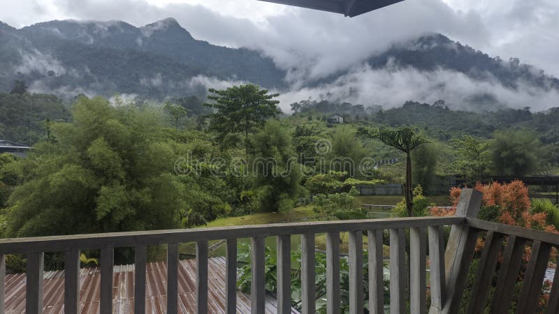 Beautiful Natural Mountain Views Seen from the Villa Stock Photo ...