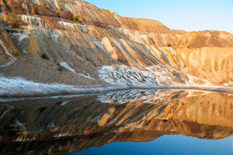 Beautiful Natural Reflections Stock Photo - Image of lake, mountain ...
