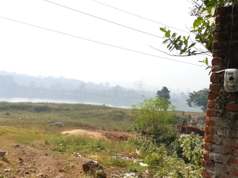 Beautiful and Natural River Scenery Stock Photo - Image of rourkela ...