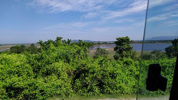 A Beautiful Natural Scenery in Assam Stock Image - Image of assam ...