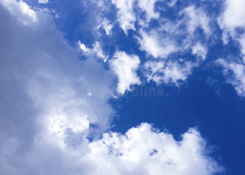 Beautiful Natural Sky with Copy Space Background for Design Stock Photo ...