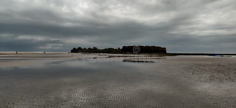 Beautiful Natural View of Indian Fort Stock Photo - Image of coast ...