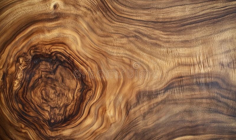 Beautiful Natural Wood Grain Texture with Intricate Patterns and Rich ...