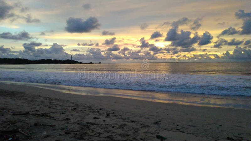 Beautiful nature beach stock image. Image of shore, sunlight - 215917435