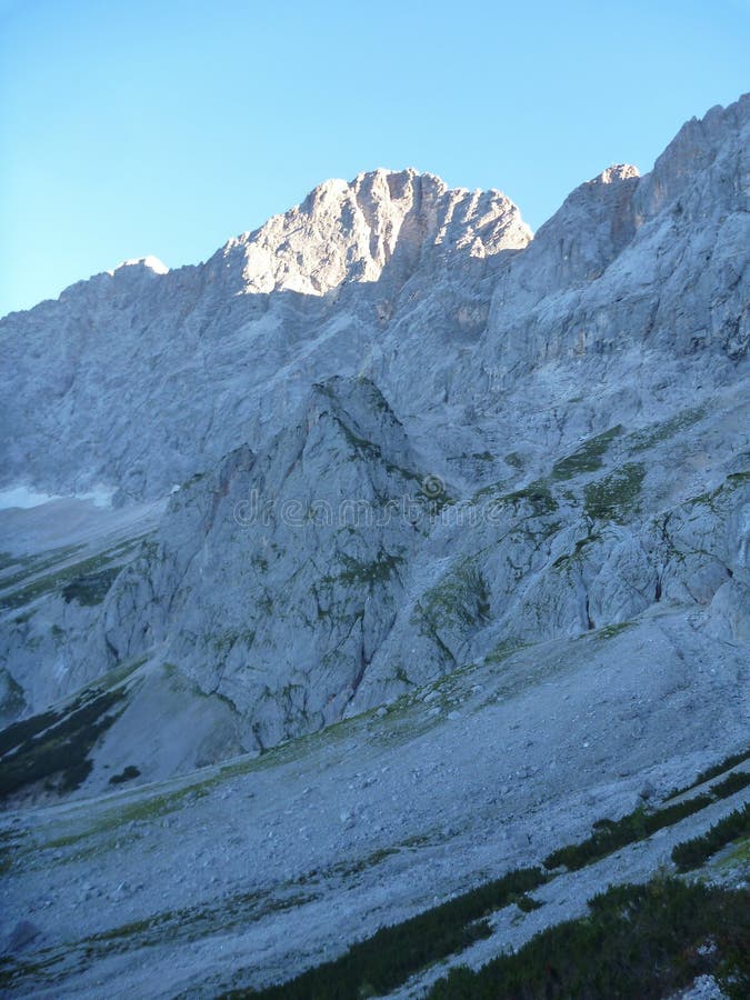Beautiful Nature at Hoher Dachstein in Austria Stock Image - Image of ...