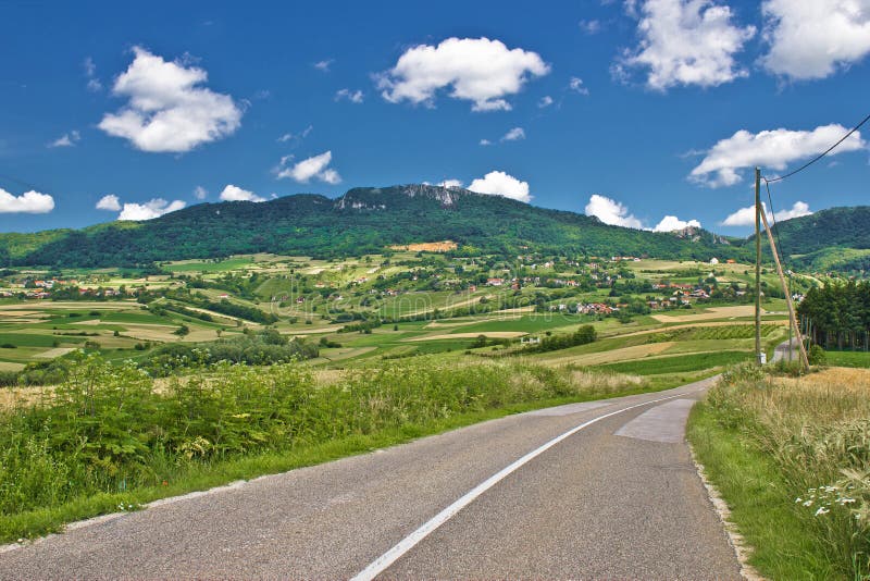 Beautiful Nature of Kalnik Mountain Stock Image - Image of ...