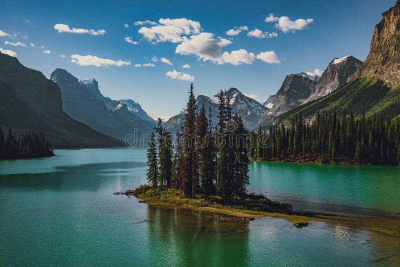 Beautiful Nature Landscape at the Banff National Park Stock Photo ...