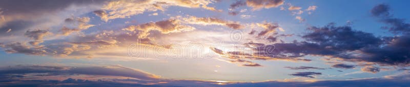 Beautiful Nefo Pronounced Clouds Stock Image - Image of light ...