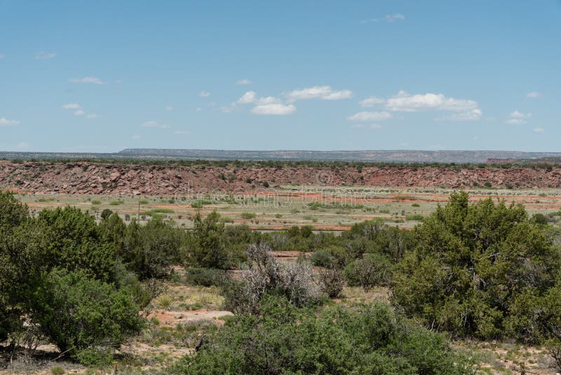 Beautiful New Mexico Wilderness Vista Stock Photo - Image of rough ...