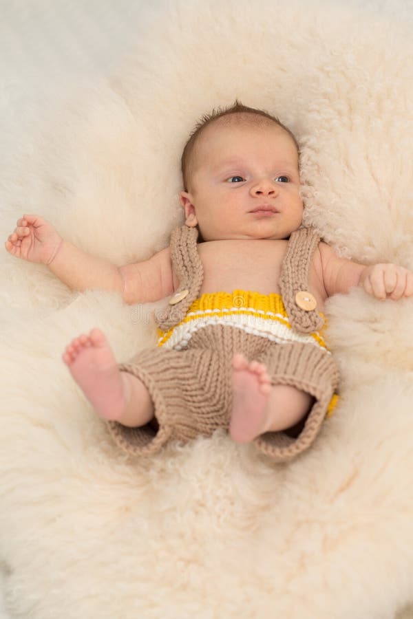 Beautiful newborn baby stock photo. Image of portrait - 81101080